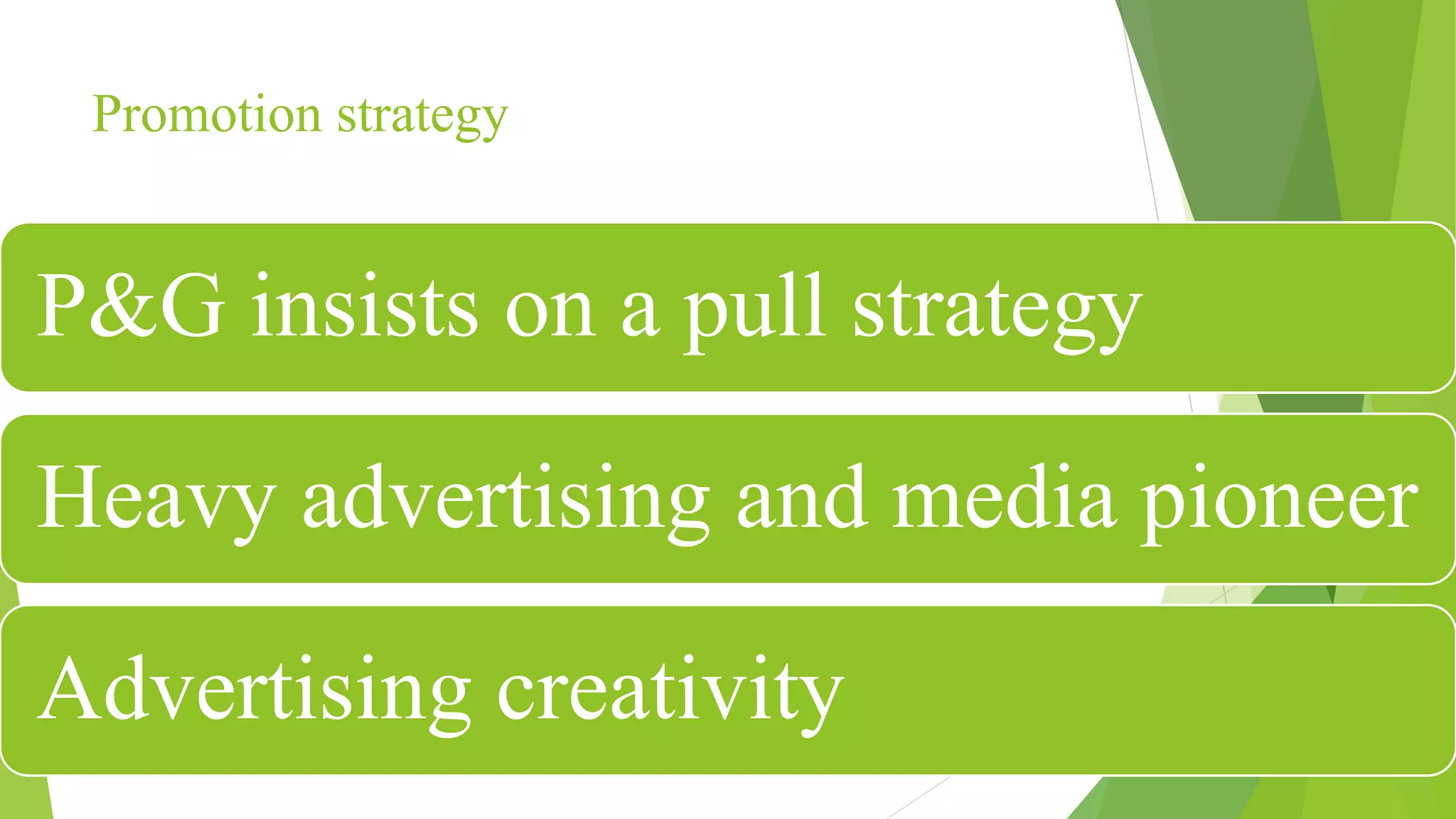 presentation on strategies adopted by P&G | PPTX