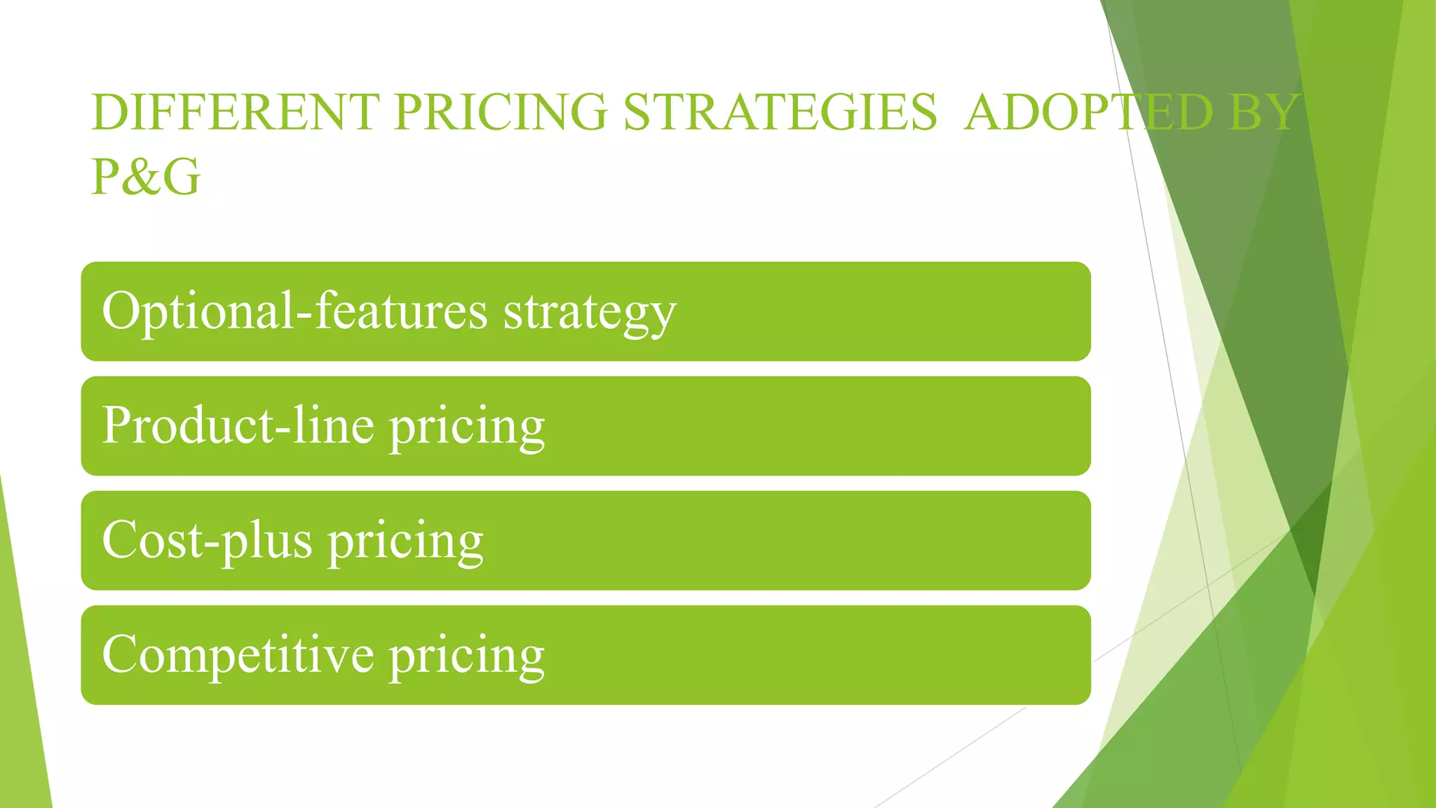 presentation on strategies adopted by P&G | PPTX