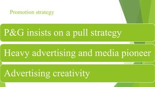 presentation on strategies adopted by P&G | PPTX