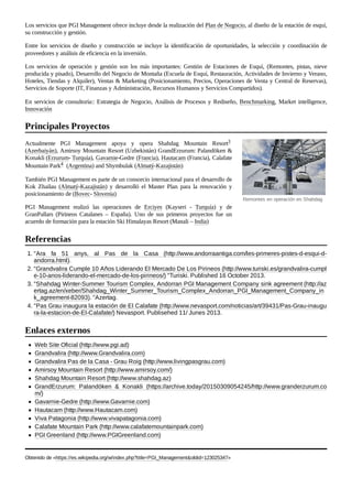 Pgi management | PDF