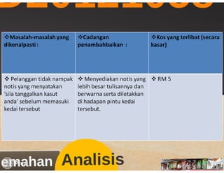 contoh projek keusahawanan | PDF