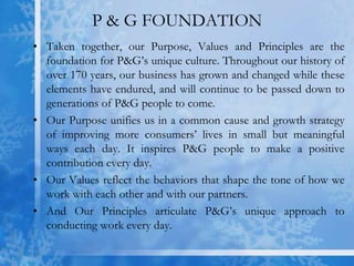 P & g india | PPTX