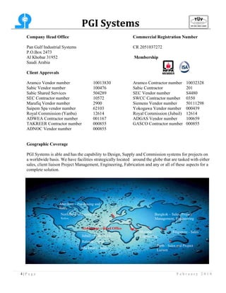 Pan Gulf Products | PDF