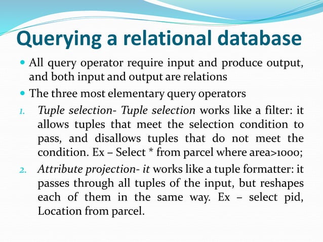 Principles of GIS unit 2 | PDF