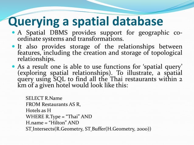 Principles of GIS unit 2 | PDF