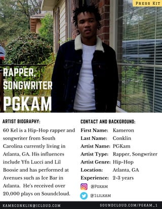 PG Kam Electronic Press-Kit | PDF