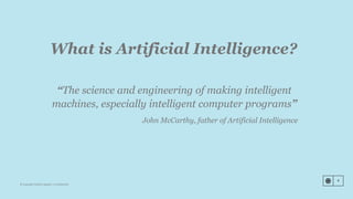 Artificial Intelligence and Current State of It | PPT