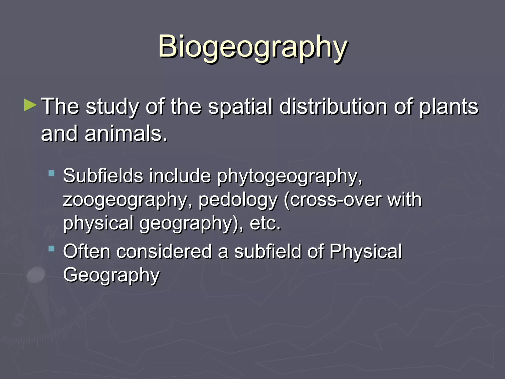GEOG100--Lecture 01--What is Geography? | PPT