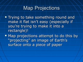 Physical Geography Lecture 03 - Maps 100316 | PPT