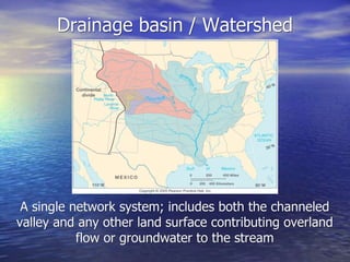 Physical Geography Lecture 16 - Fluvial Geomorphology 120516 | PPTX