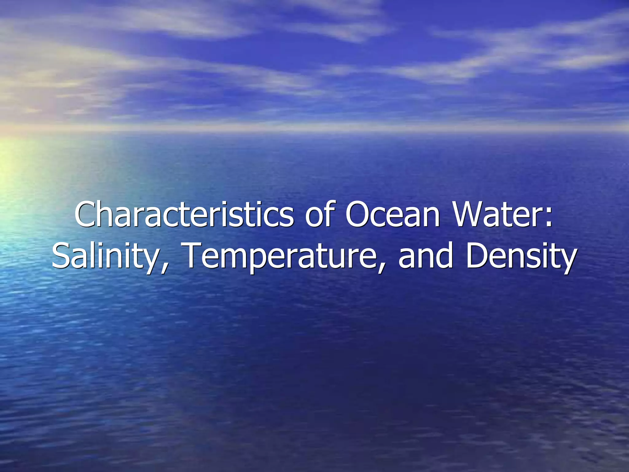 Physical Geography Lecture 17 - Oceans and Coastal Geomorphology 120716 ...