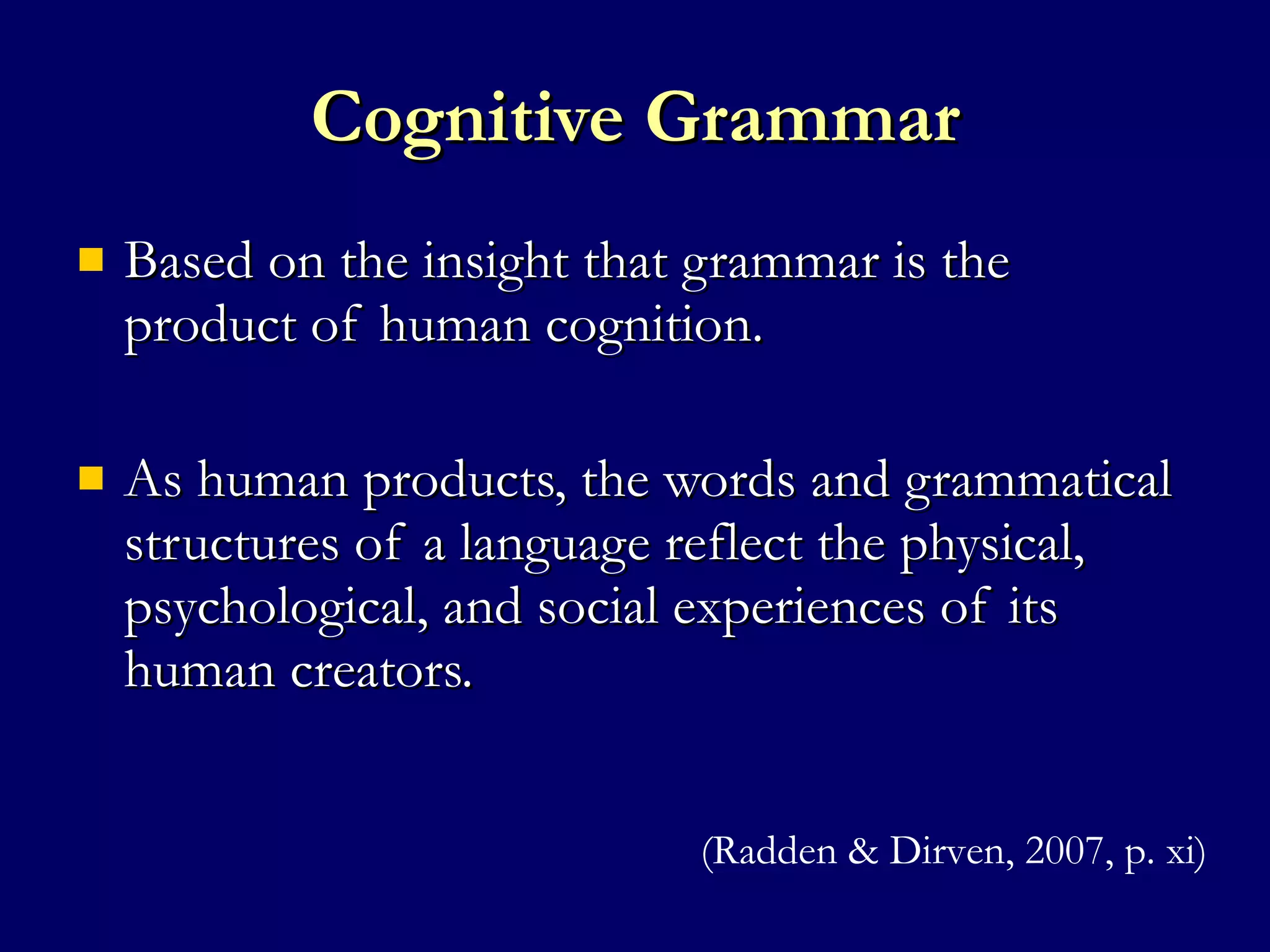 Pg lecture describing grammar1 | PPT