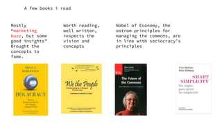 Sociocracy to scale agile teams | PPTX