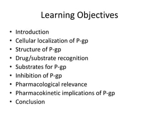 P- glycoproteins | PPTX
