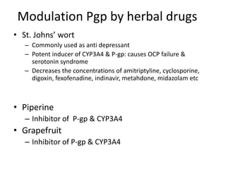 P- glycoproteins | PPTX