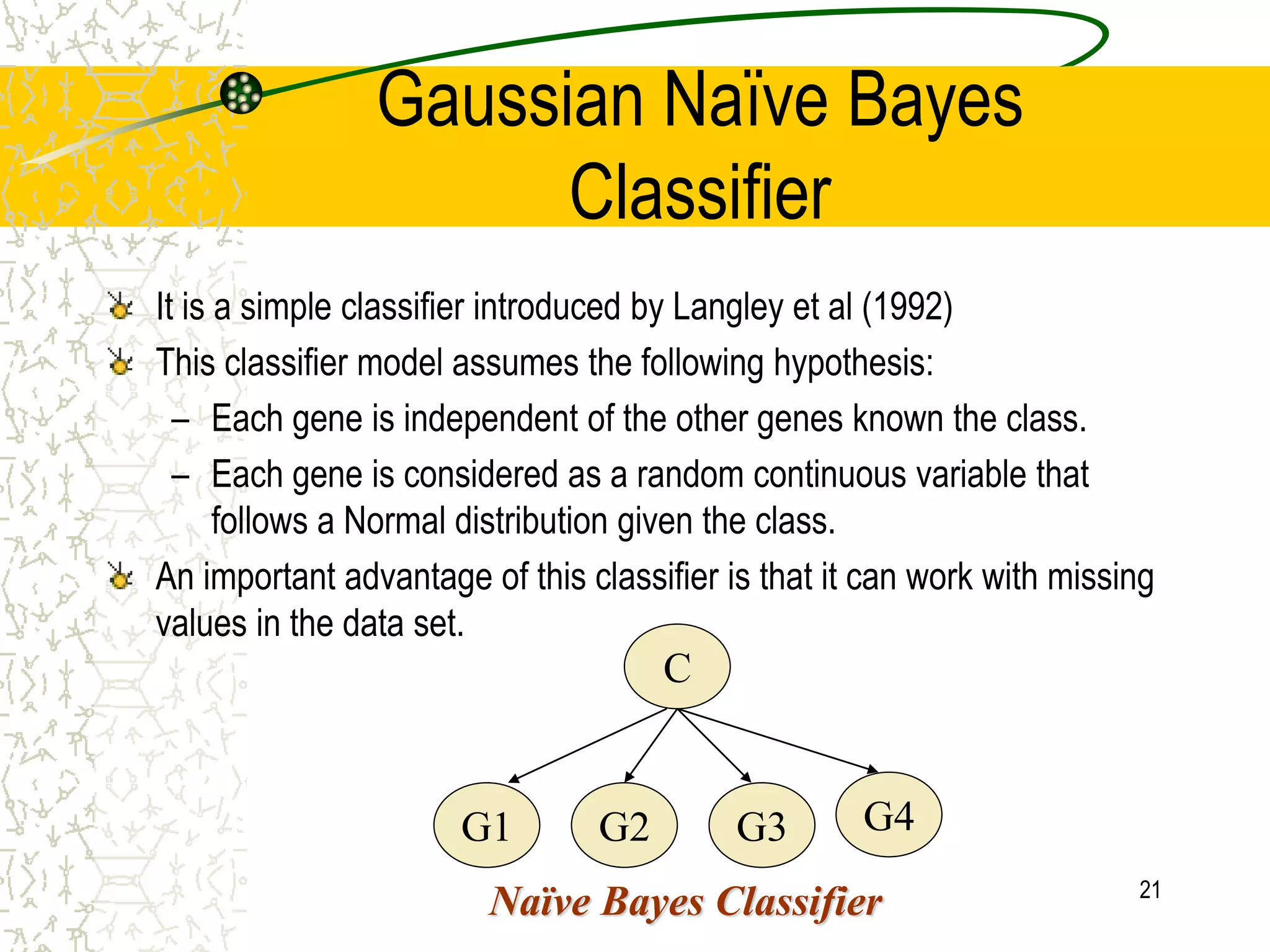 Application of a Selective Gaussian Naïve Bayes Model for Diffuse-Large ...