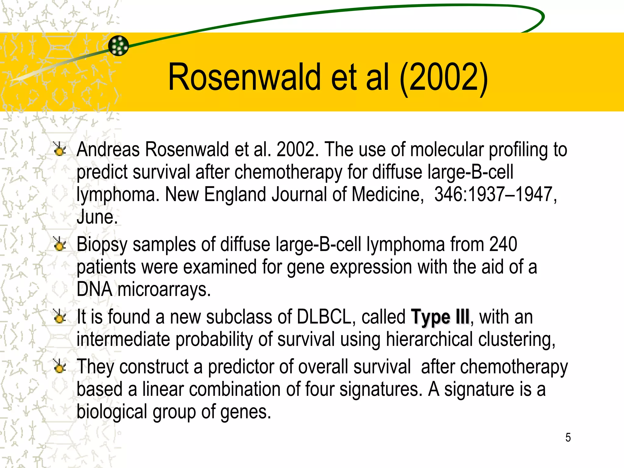 Application of a Selective Gaussian Naïve Bayes Model for Diffuse-Large ...