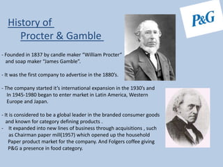 P&g marketing capabilities hbs case study | PPT