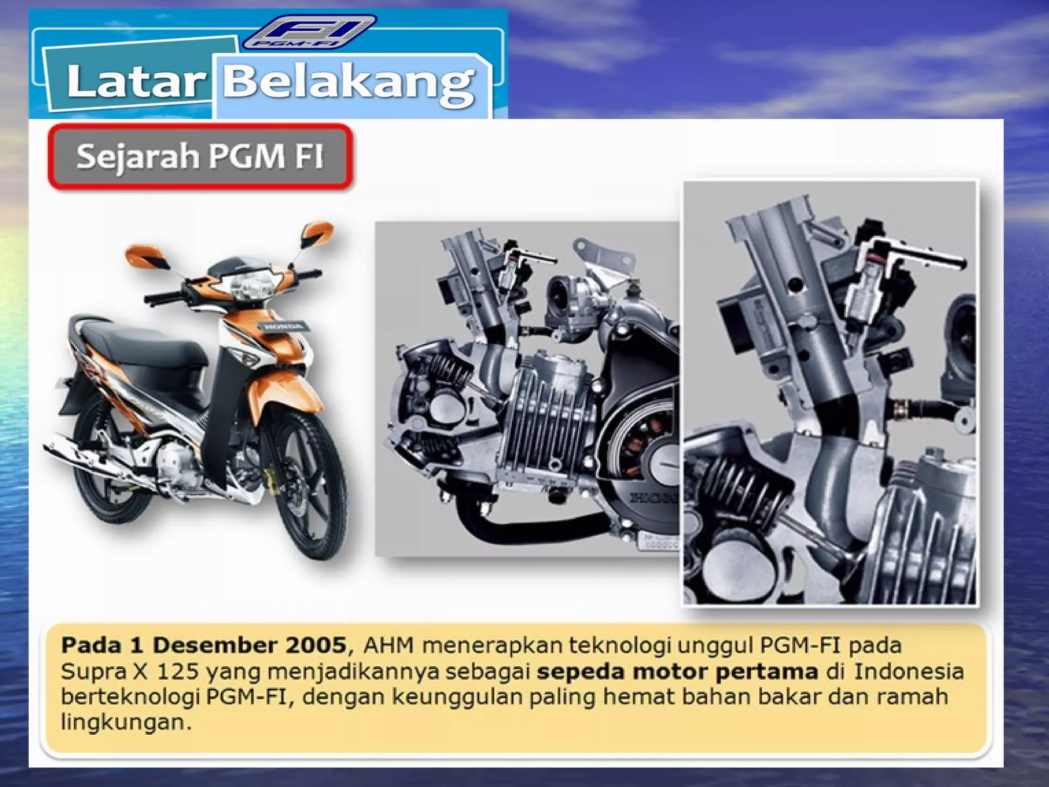 PGM FI (Programmed Fuel Injection) | PPT