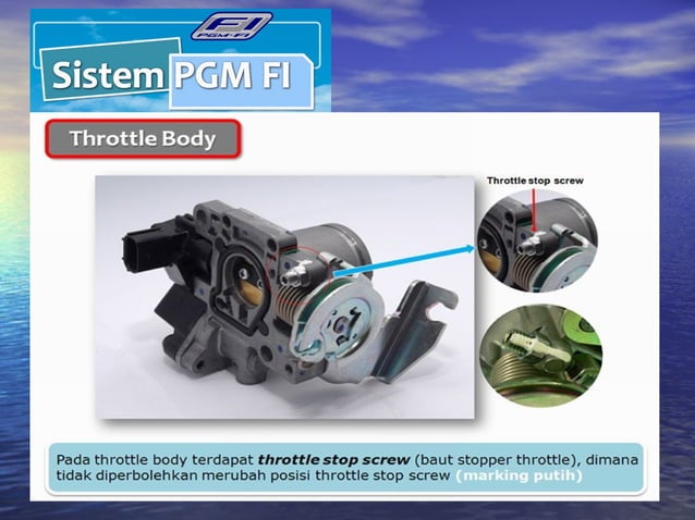 PGM FI (Programmed Fuel Injection) | PPT