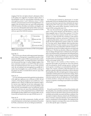 Autosomal Dominant Inheritance of PGM in a family from PR | PDF