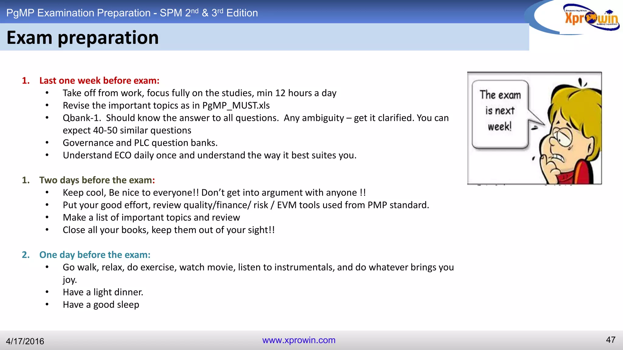 PgMP journey strategy guide | PDF