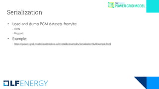 Power Grid Model Workshop - 18 January 2024 | PPT