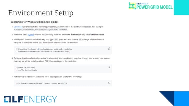 Power Grid Model Workshop - 18 January 2024 | PPT
