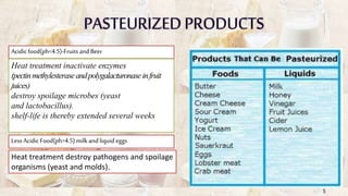 pasteurization | PPTX