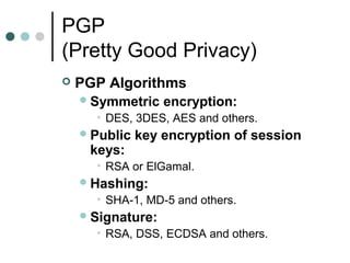 Pgp | PPT | Email | Internet