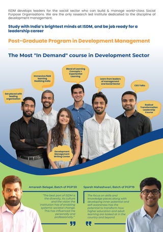 PGP-DM Brochure - 2023-24 | ISDM | PDF