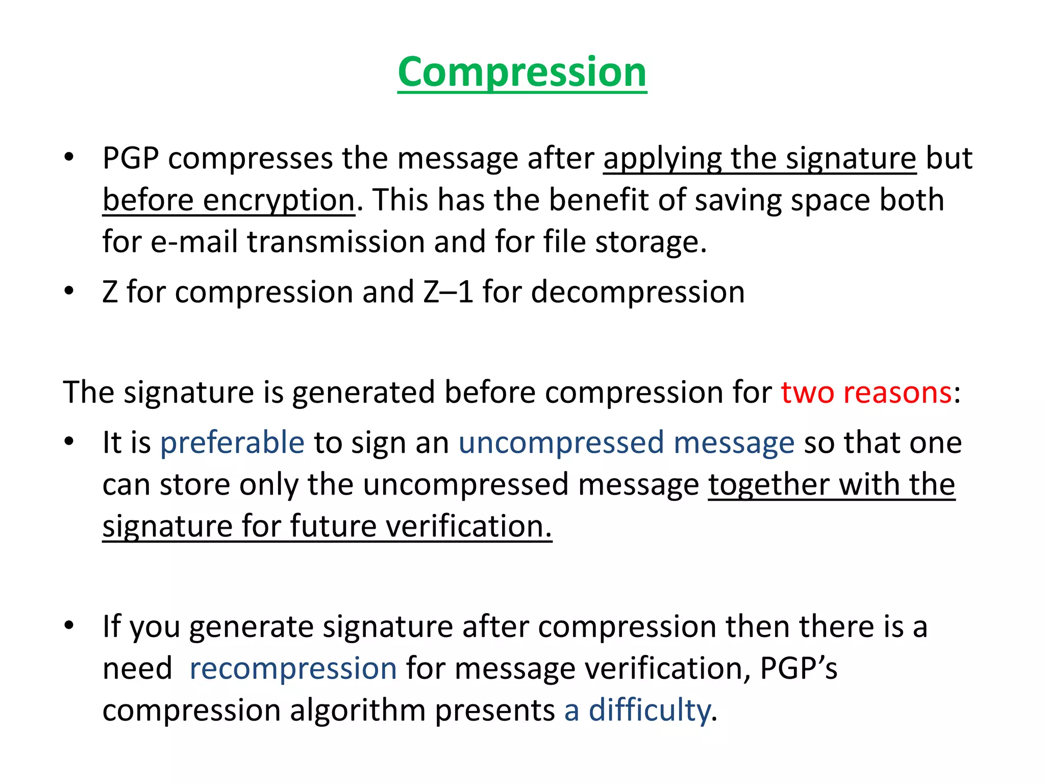 Pgp pretty good privacy | PPTX