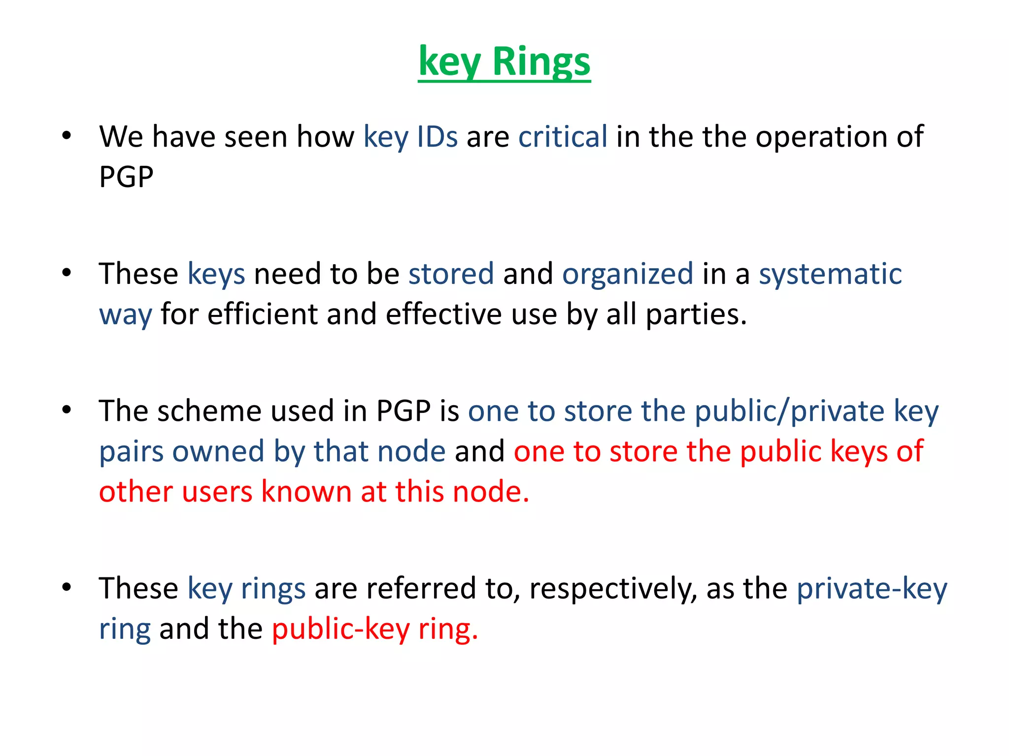 Pgp pretty good privacy | PPTX