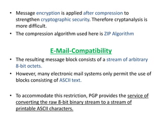Pgp pretty good privacy | PPTX