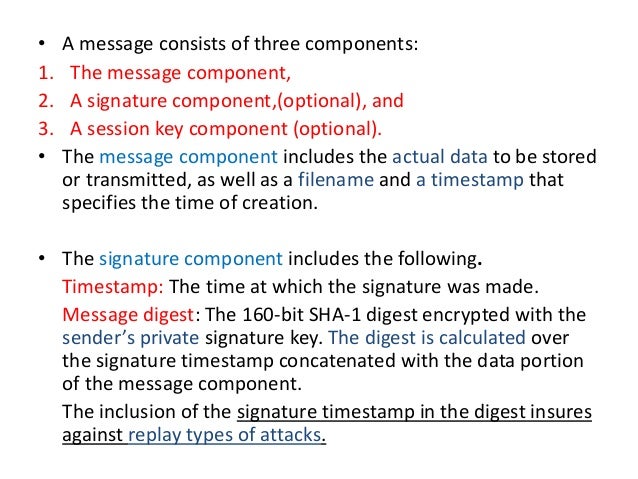 Pgp pretty good privacy