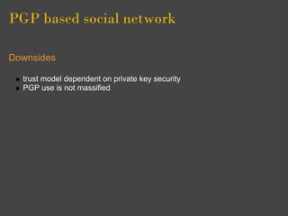PGP based social network | PDF