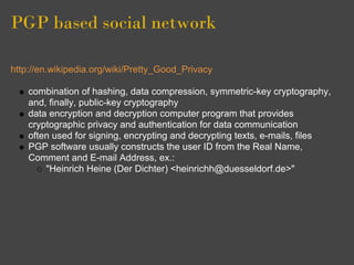 PGP based social network | PDF
