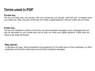 PGP desk top basis lecture 002 | PPT