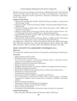 PG & Ph.D Syllabuis - Veterinary and AH. | PDF