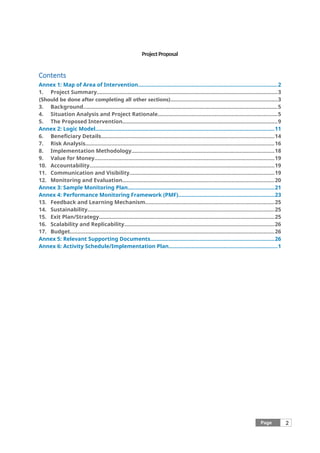 Proposal Template | قالب مقترح مشروع | PDF