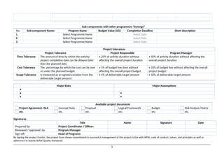 Project Identification Document (PID) | وثيقة تحديد المشرع | DOCX