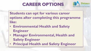 Distance Education PGP In Industrial safety (health, safety and ...