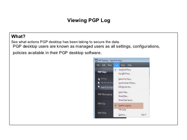 PGP installation and configurations + user interface