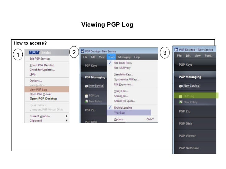 PGP installation and configurations + user interface