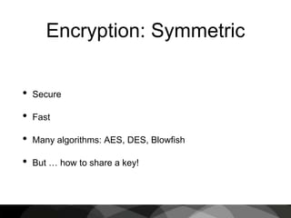 Introduction to Cryptography & PGP | PPTX