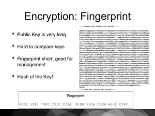 Introduction to Cryptography & PGP | PPTX