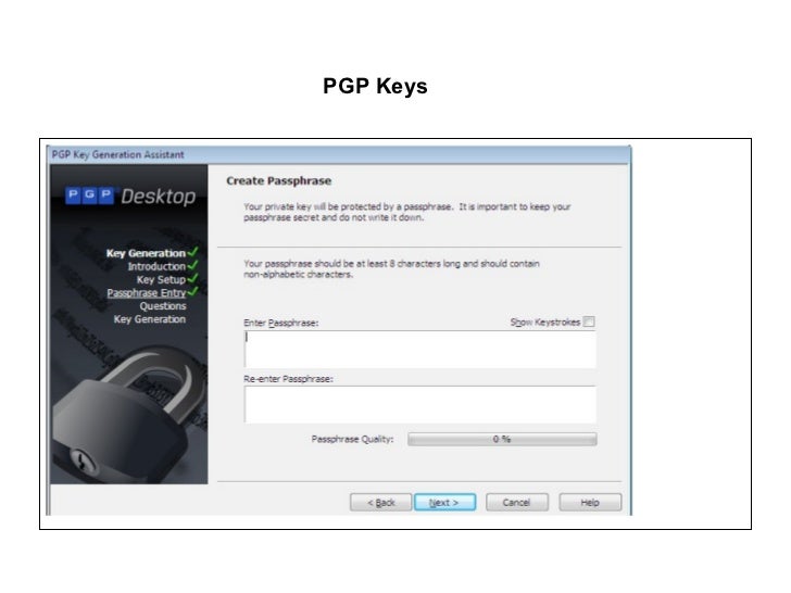 Pgp Keys Configuration