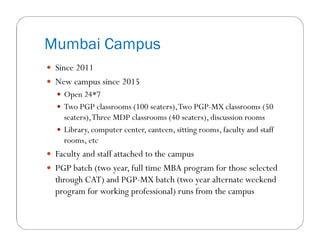 IIM INdore's PGPMX - Applications invited to 6th batch | PDF