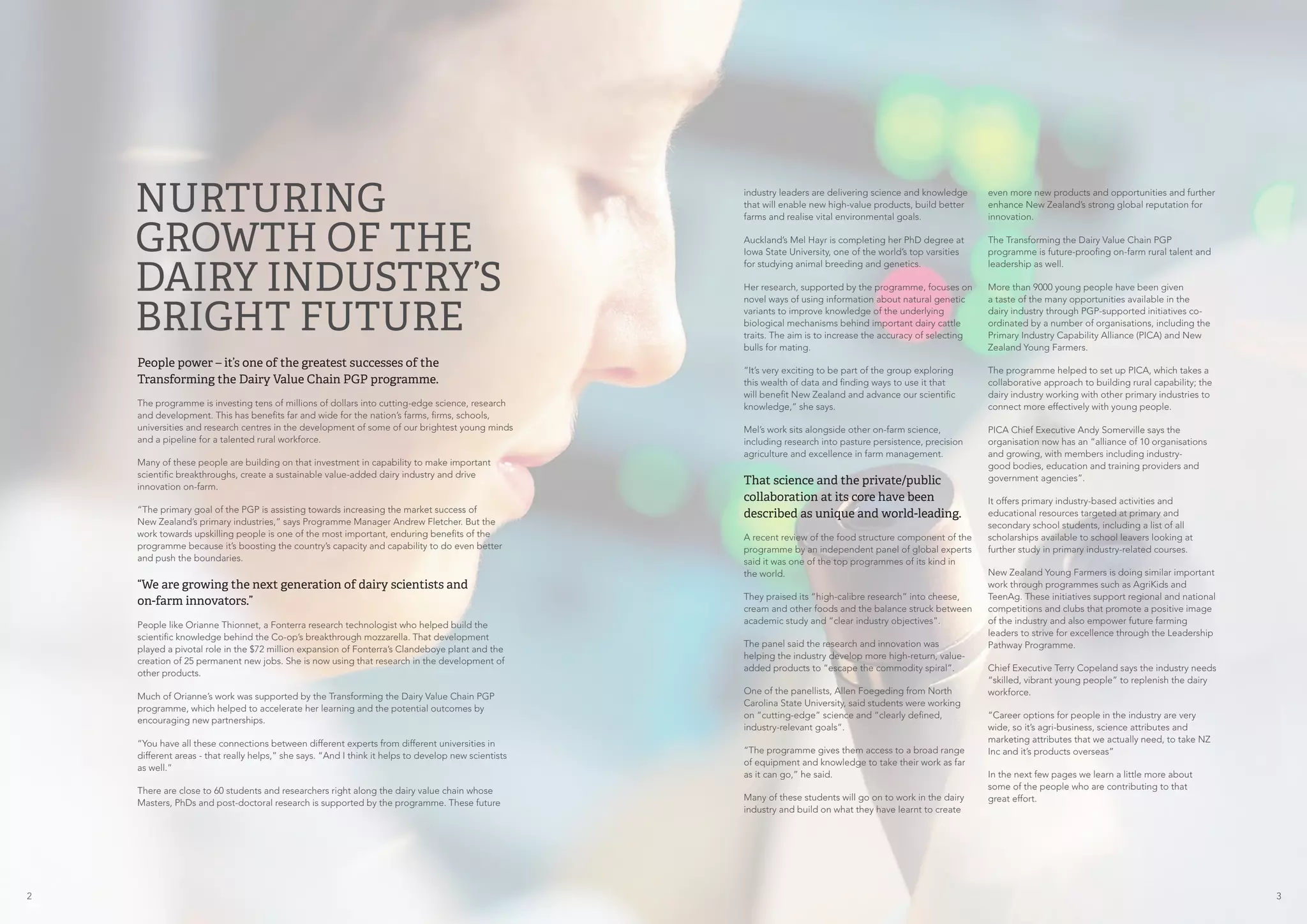 Pgp people brochure people power - from gate to plate | PDF
