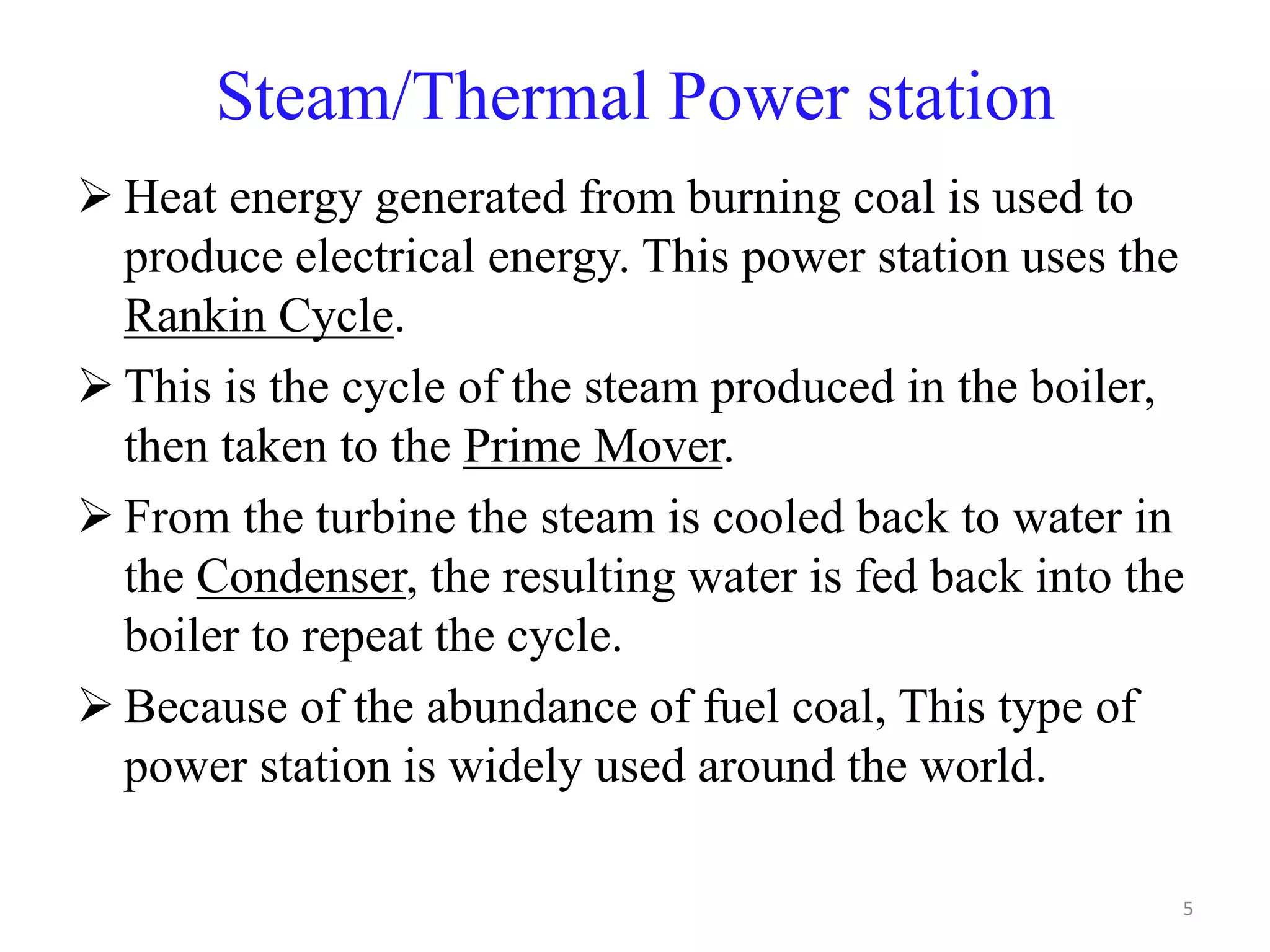 Thermal / Steam Power Plant | PDF